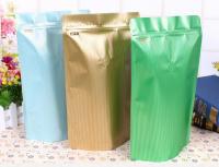 China 250g Custom Printed Aluminum Foil k Packaging Pouch / Doy Pack Coffee Beans Roasted Bags for sale