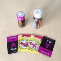 China Custom made pvc Shrink Sleeve Labels for bottle packaging stickers for sale