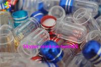 China SGS Paper Box Packaging Clear Plastic Sex Pill Bottle , Custom Service Provided for sale
