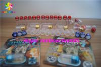 China Customized Bullet Plastic Pill Bottles , Plastic Medicine Bottles With Metal Cap for sale