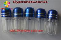 China small pill shape capsule container sex pills capsule capsule case for rhino 7 pill packaging enhancement pill bottle for sale