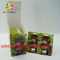 China hot sale 3D printing card Black mamba 3D cards3d sex pills packaging paper card 3D sex pill card enhancement pill boxes for sale