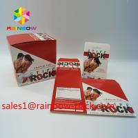 China hot sale 3D printing card Black mamba 3D cards3d sex pills packaging paper card 3D sex pill card enhancement pill boxes for sale