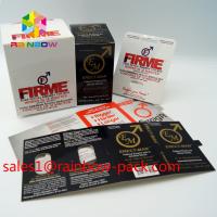 China hot sale 3D printing card Black mamba 3D cards3d sex pills packaging paper card 3D sex pill card enhancement pill boxes for sale
