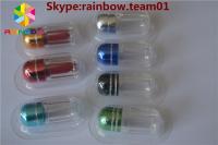 China Rhino empty pill bottles for sale sex pill bottle with ring cap capsule shaped container wholesale pill bottles for sale