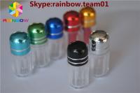 China empty plastic capsules metal cap blister rhino7 & rhino 25 empty color capsules empty plastic capsules capsule case for sale