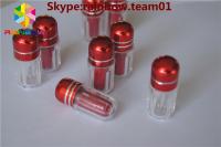 China empty plastic capsules pill container capsule case capsule shape container hexagonal shape capsule bottle for sale
