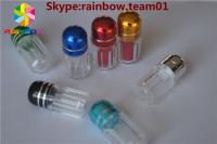 China rhino7 & rhino 25 empty  capsule shape container clear plastic capsules sex pill bottle container sex pill capsule for sale