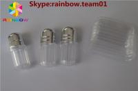 China rhino7 & rhino 25 empty  capsule shape container clear plastic capsules sex pill bottle container sex pill capsule for sale