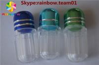 China small female sex tablets bottles with metal cap sex pill packaging capsule bottle with printed cap sex capsule packaging for sale