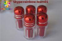 China Pill packaging capsule contianer with metal cap sex pill packaging capsule bottle with printed cap sex capsule packaging for sale