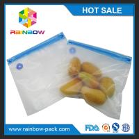 China custom  food grade resealable smell proof vacuum sealed zipper bag with valve  and double zipper reusable folding bags for sale