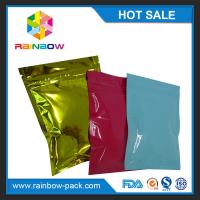 China Custom printed foil laminated mini k mylar bag for medicine pills tamper evident zip lock plastic bags for sale