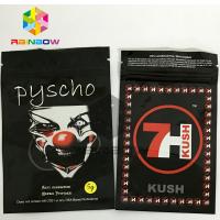 China Aluminum Foil 7H Kush Herbal Incense Bag 3g 4g 6g 10g Custom Printed for sale