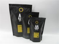 China Self Standing aluminum foil zip lock bag Coffee Bean Packaging With Valve for sale