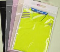 China Clear Transparent Pvc Bag , Clothes Pin Pvc Hanger Bag Three Side Seal for sale