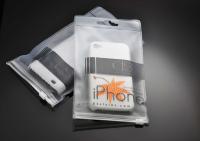 China Customized Printed Slider Zipper Bags , Plastic Tote Bags Silk Printing for sale