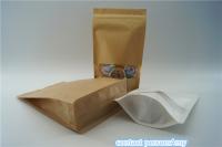 China k White Kraft Paper Snack Bag Packaging Environment Friendly for sale