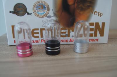 China Empty Plastic Pill Bottles Capsule Shape Container Buttle PremierZen 3d Cards Packging for sale