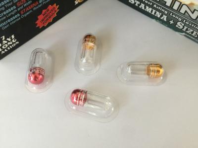 China ISO Plastic Pill Bottles Man Pills Packaging Bottle For Black Stallion / Supper Panther for sale