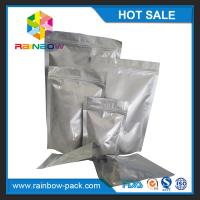 China Custom sized aluminum foil stand up k bag for food/ snack storage for sale