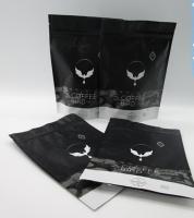 China Matte Finish Plastic Pouches Packaging Customized Coffee Bean Packaging Bag for sale