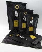 China Wholesale friendly cheap stand up custom printing  250g/500g/1kg  kraft  paper coffee bags for bean for sale