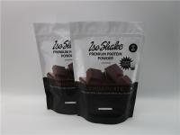 China Protein powder packaging bags for 1kg nutrition packaging with k and tear notch for sale