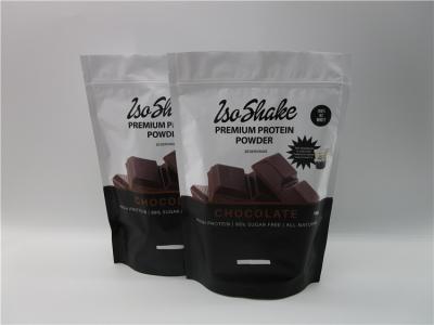 China Protein powder packaging bags for 1kg nutrition packaging with k and tear notch for sale