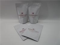 China Coffee Valve Protein Powder Packaging Matt Foil Zip Lock Bag Stand Up Pouch bag for sale
