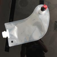 China Hot sale christmas stockings1L wine / beverage / fruit transparent wine pouch for sale