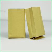 China PET VMPET PE Material Side Gusset Kraft Paper Bag For Tea / Food Packaging for sale