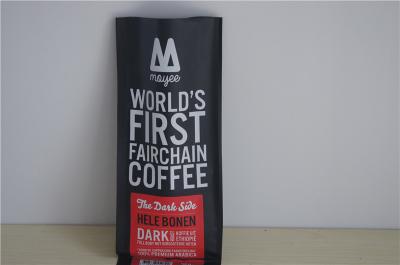 China 250g 500g 1kg k Stand Up Pouch Bag For Coffee Powder / Bean Packaging for sale