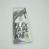 China Hanging Bottom Open Plastic Pouches Packaging , Three Side Seal Pouch Custom Printed for sale