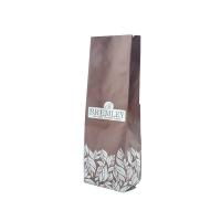 China 2017 Wholesale heat seal 500g roasted ground coffee packaging bag with valve and tin tie for sale