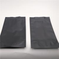 China reusable matt black stand up pouch Plastic Pouches Packaging for coffee bean for sale