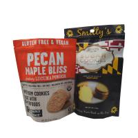 China Stand Up Zipper Bag Plastic Pouches Packaging For Chocolate Chip Cookies Biscuit for sale