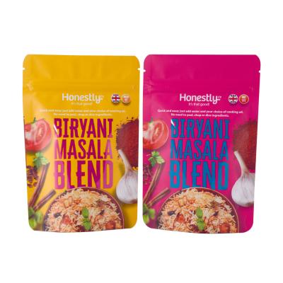 China customized Stand Up Pouches zipper bag food grade plastic nut snack bags for sale
