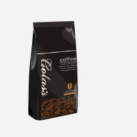 China heat seal 500g roasted ground Plastic Pouches Packaging coffee bag with valve and tin tie for sale