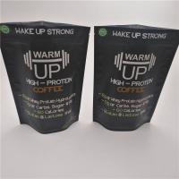 China Food Grade reusable Stand Up Plastic Pouches Packaging Foil Coffee Bags 250g 500g 1kg for sale