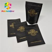 China Plastic zipper Bottom Gusset Bags 500g stand up resealable coffee k pouch for sale