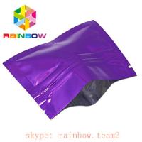 China colorful 3 side sealed flat mini mylar foil bags 1g hemp tea / flower leaft packaging sachet for sale