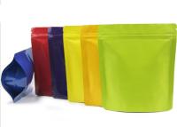 China Colorful Heat Seal Pouches Three Side Sealed Packaging Bag For Skincare Mask for sale