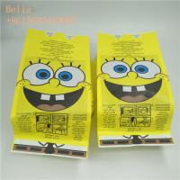 China Heat Seal Microwave Paper Bag Popcorn Anti - Oil With Costomized Color for sale