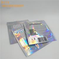 China Custom Printing Foil Pouch Packaging One Side Clear Zipper Glossy For USB Cable for sale