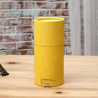 China Cardboard Cylinder Paper Box Packaging Round / Customized Shape 350g for sale