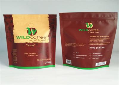 China Black Mylar Plastic Packing Bags Zip Lock Stand Up For Coffee And Tea for sale