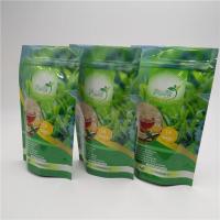 China FDA Self Seal Zipper plastic pouch bag Aluminum Foil with Bright Colors for sale