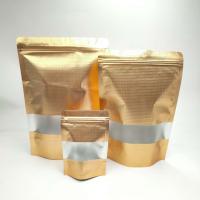 China Aluminum Stand Up Pouches 200g / 250g Logo Customized For Coffee Beans for sale
