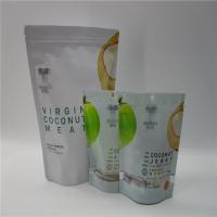 China Transparent Window Plastic Pouches Packaging For Coconut Sugar Sachet for sale